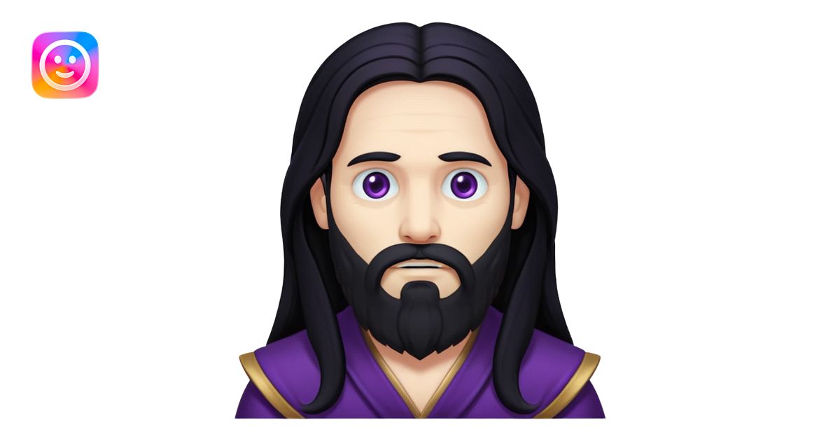 Pluto, God of Death from Gods and Goddesses with long black hair and ...