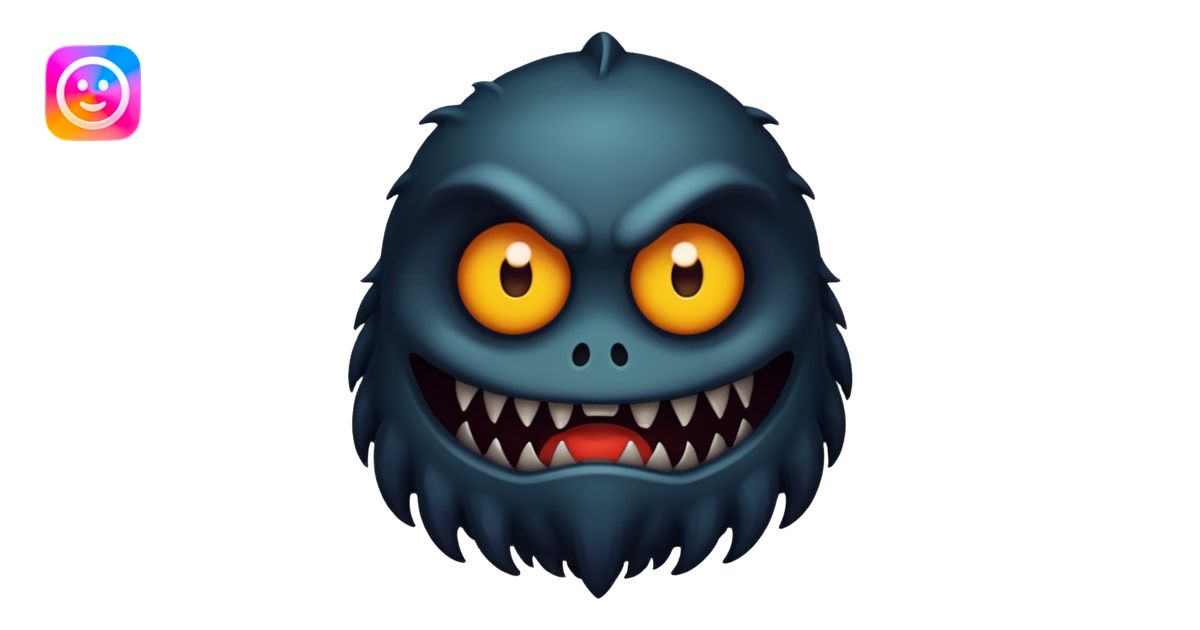 The bogeyman emoji | AI Emoji Generator