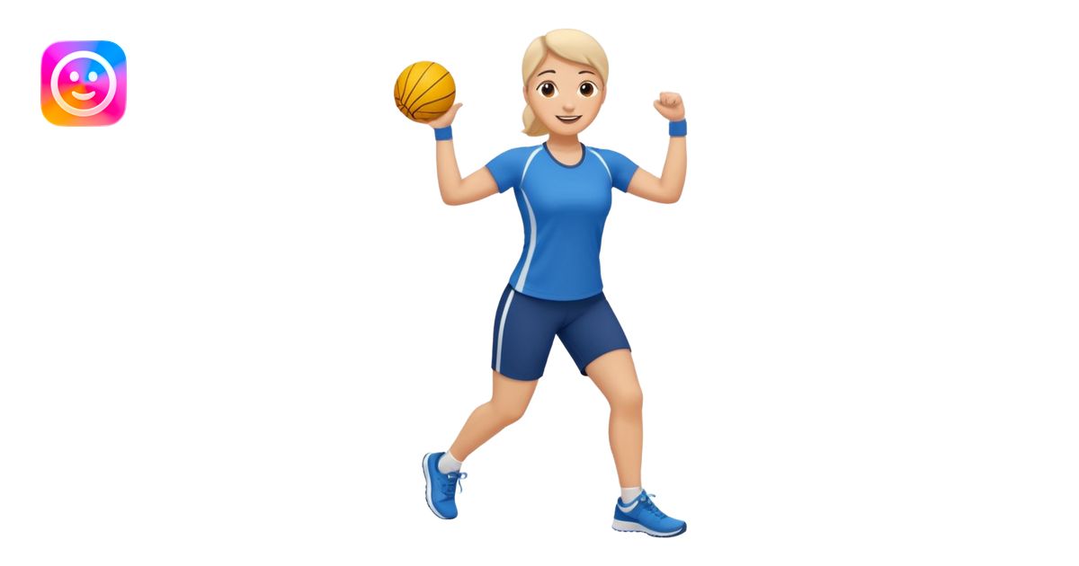 physical education teacher, leading exercises, cheerful emoji | AI ...