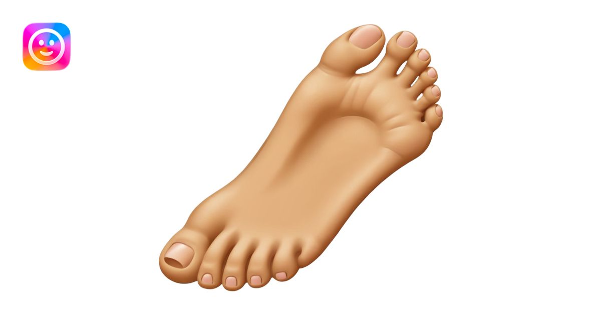 Toe flipping the middle toe emoji | AI Emoji Generator