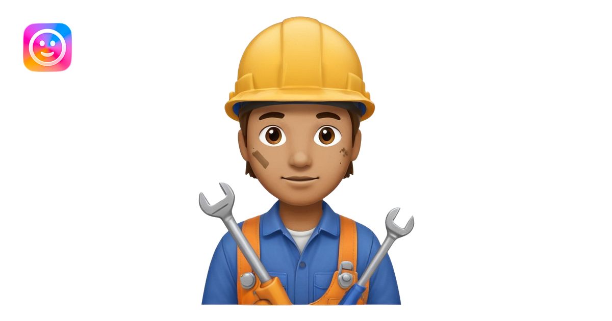 emergency repair, for plumbing emoji | AI Emoji Generator