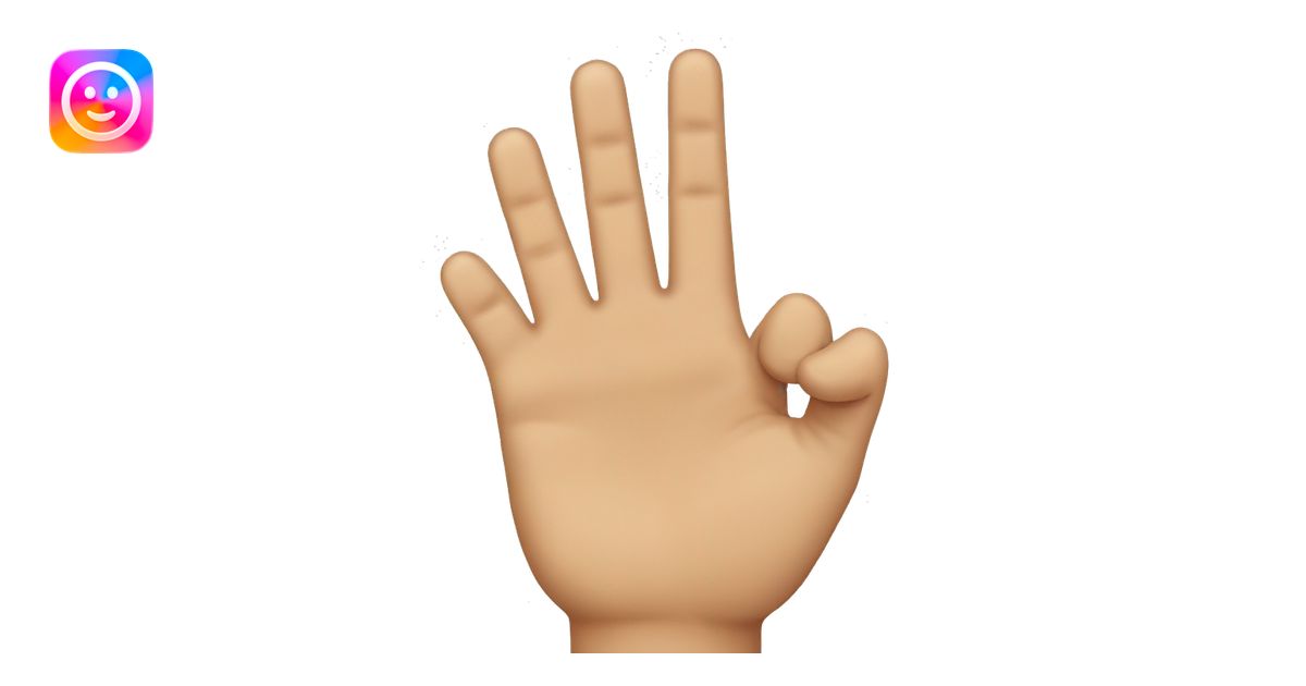 three finger emoji emoji | AI Emoji Generator