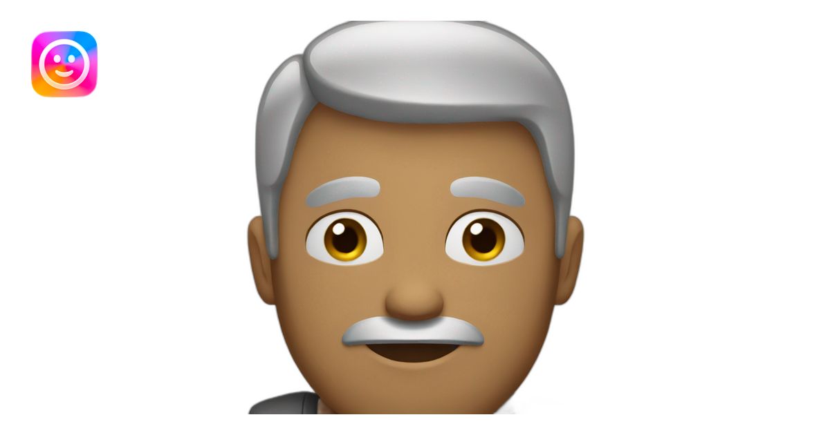 Man who puts his handle on his head emoji | AI Emoji Generator