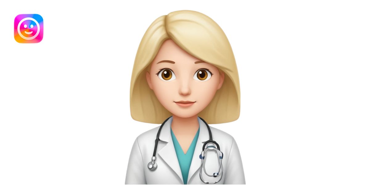 Doctor Women emoji | AI Emoji Generator