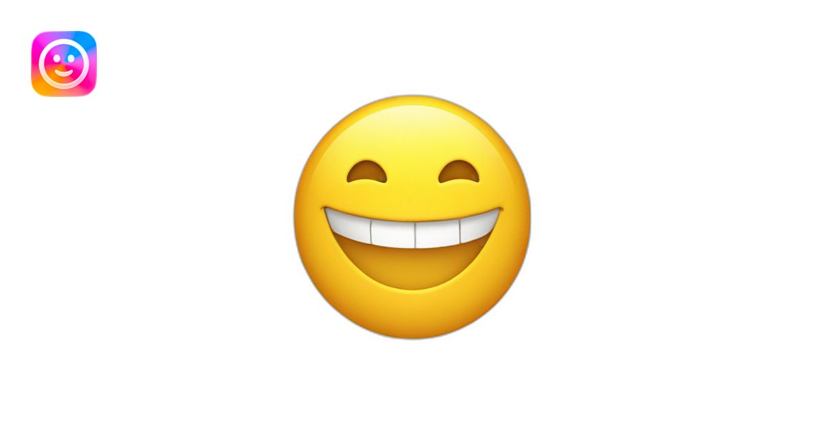 Nectar talent folio smile emoji | AI Emoji Generator