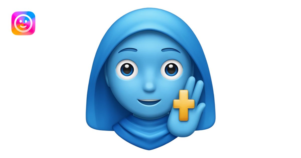 Mavi tik emoji | AI Emoji Generator