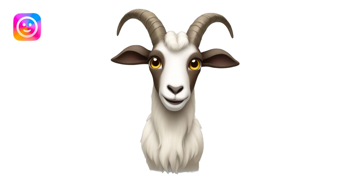Capricorn goat emoji | AI Emoji Generator