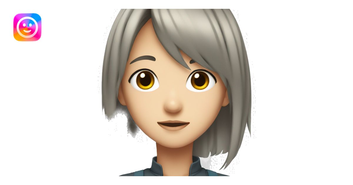 A anime girl emoji | AI Emoji Generator