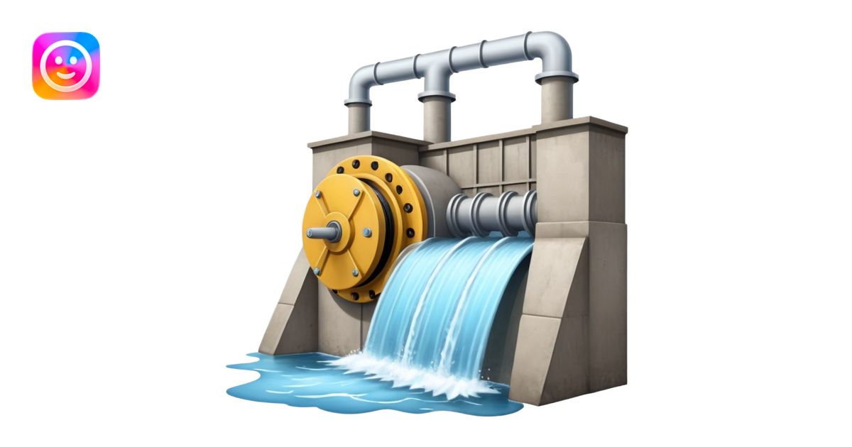 hydroelectric power station emoji | AI Emoji Generator