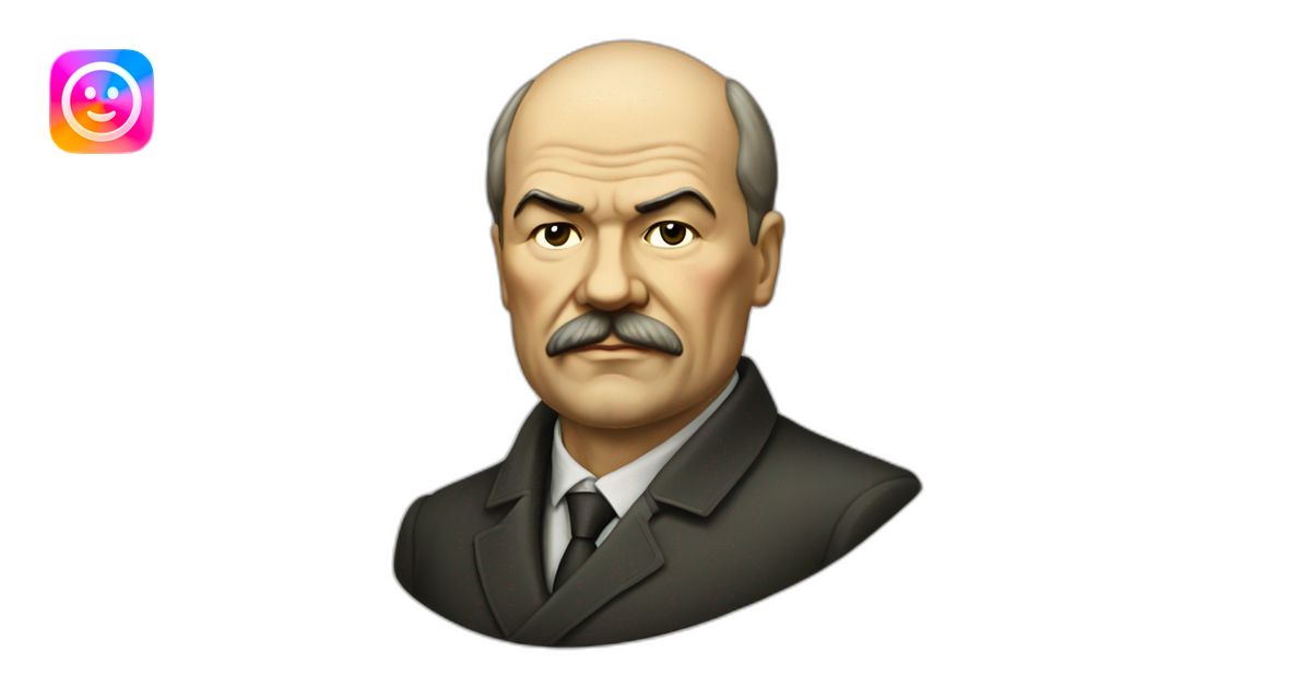 Lenin, URSS leader emoji | AI Emoji Generator