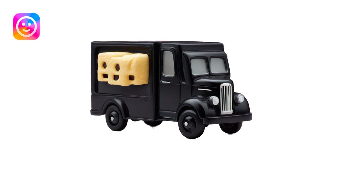 Darth Vader Matchbox ice cream truck 1957 emoji | AI Emoji Generator