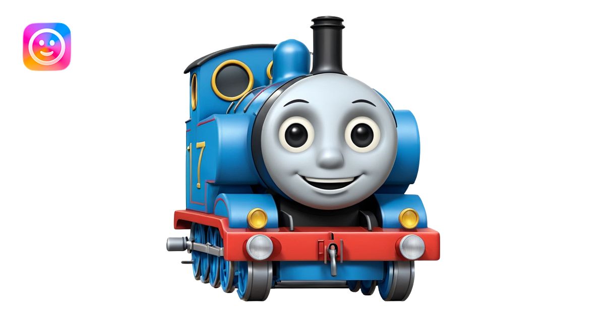 Thomas the tank engine emoji | AI Emoji Generator