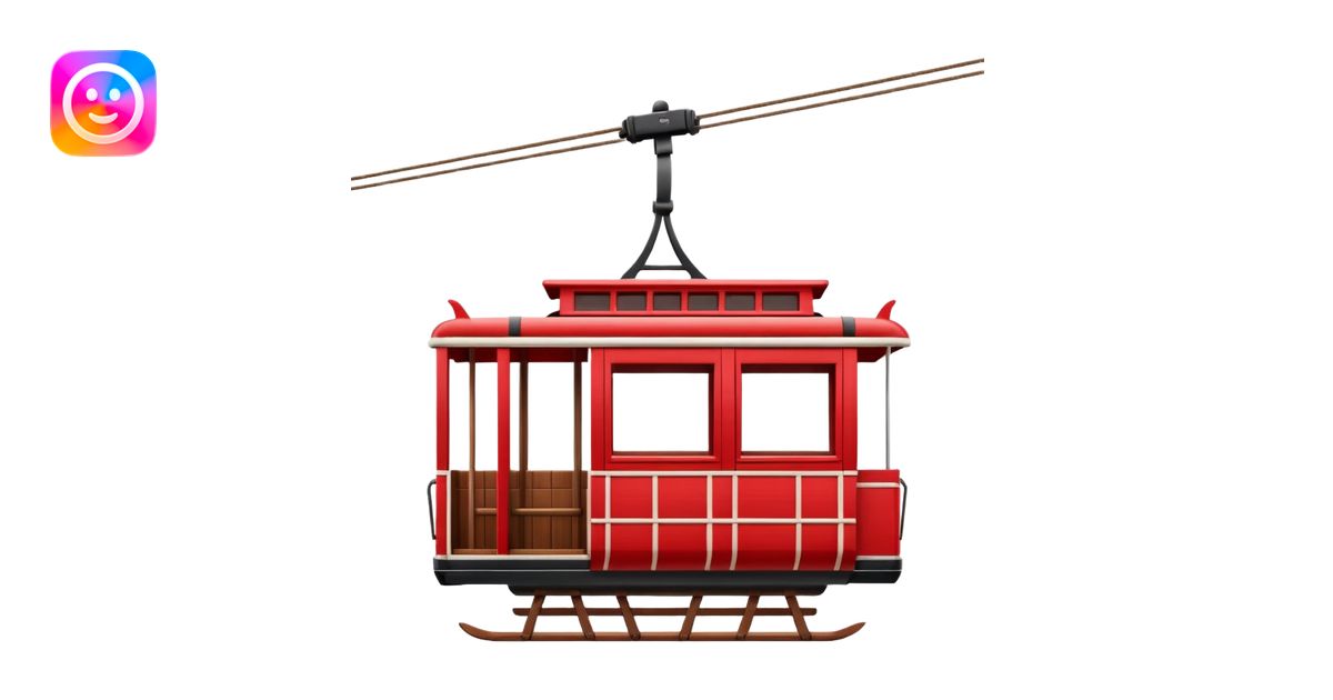cable car emoji | AI Emoji Generator