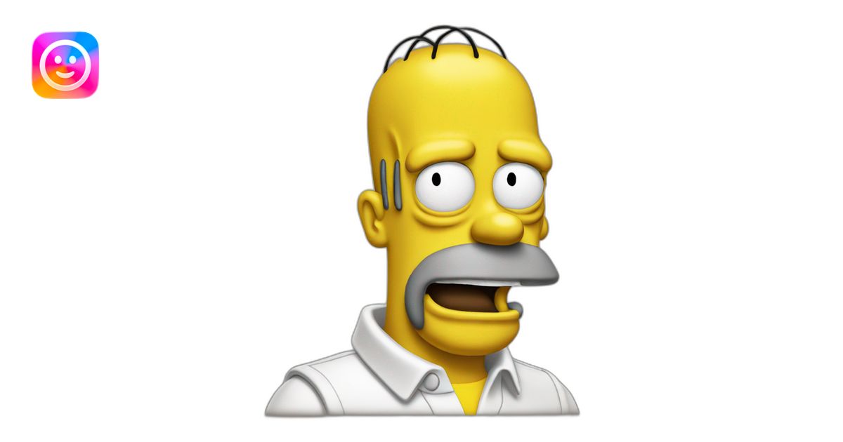 Homer Simson emoji | AI Emoji Generator