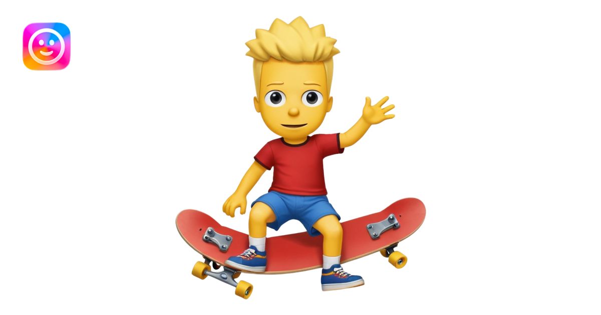 make the realistic bart simpson meme with charlie kirks face emoji | AI ...