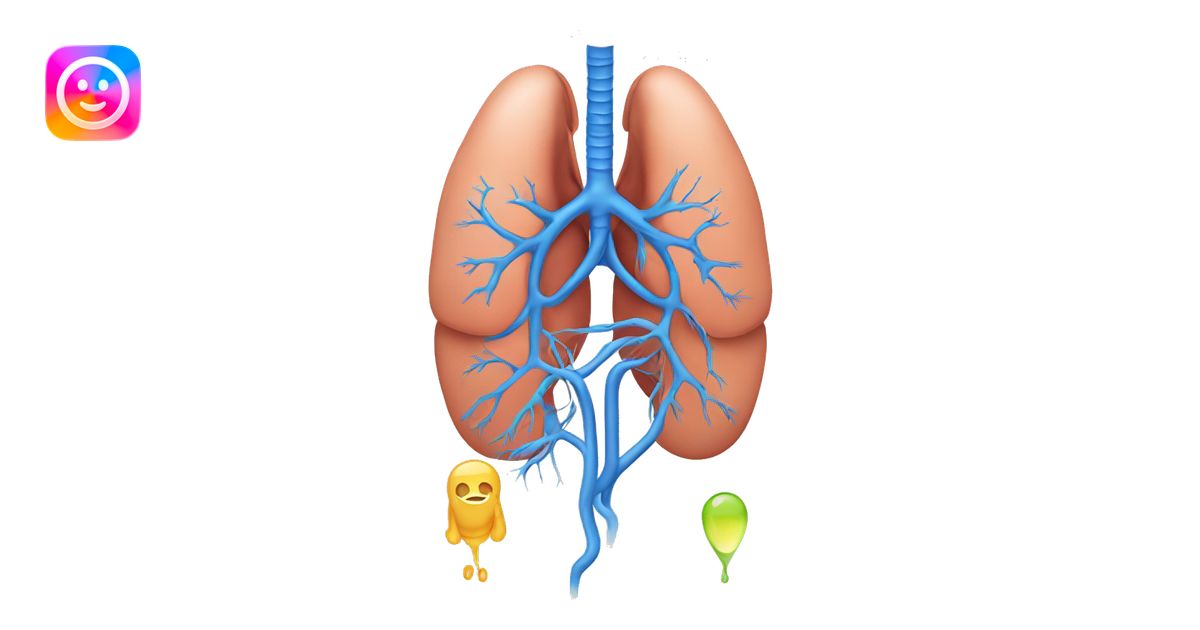 respiratory system and endocrine system emoji | AI Emoji Generator