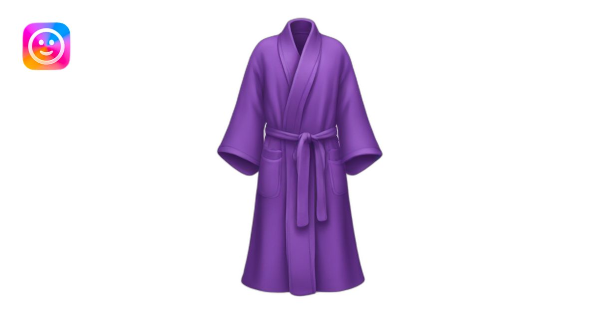 Robe emoji | AI Emoji Generator