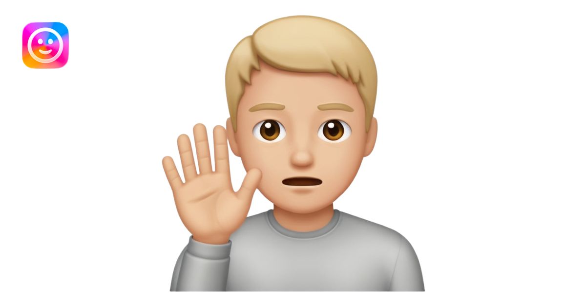 Slap someone emoji | AI Emoji Generator
