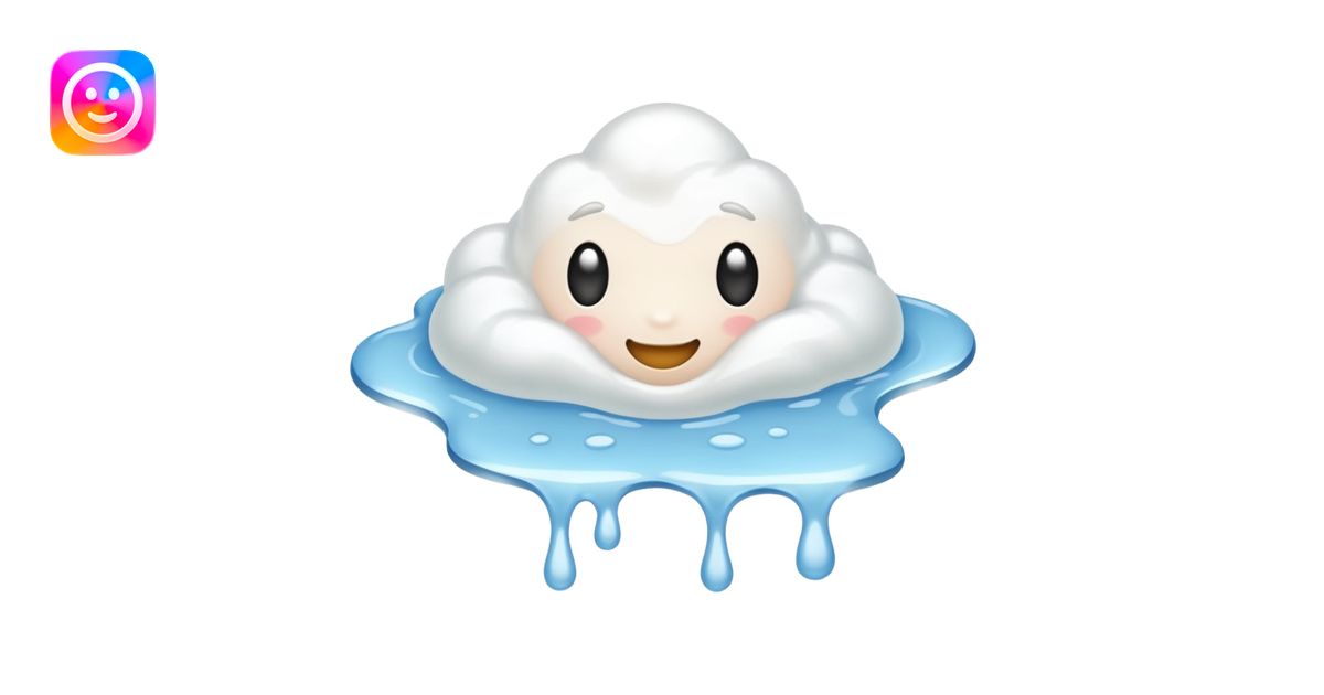 white goo emoji | AI Emoji Generator