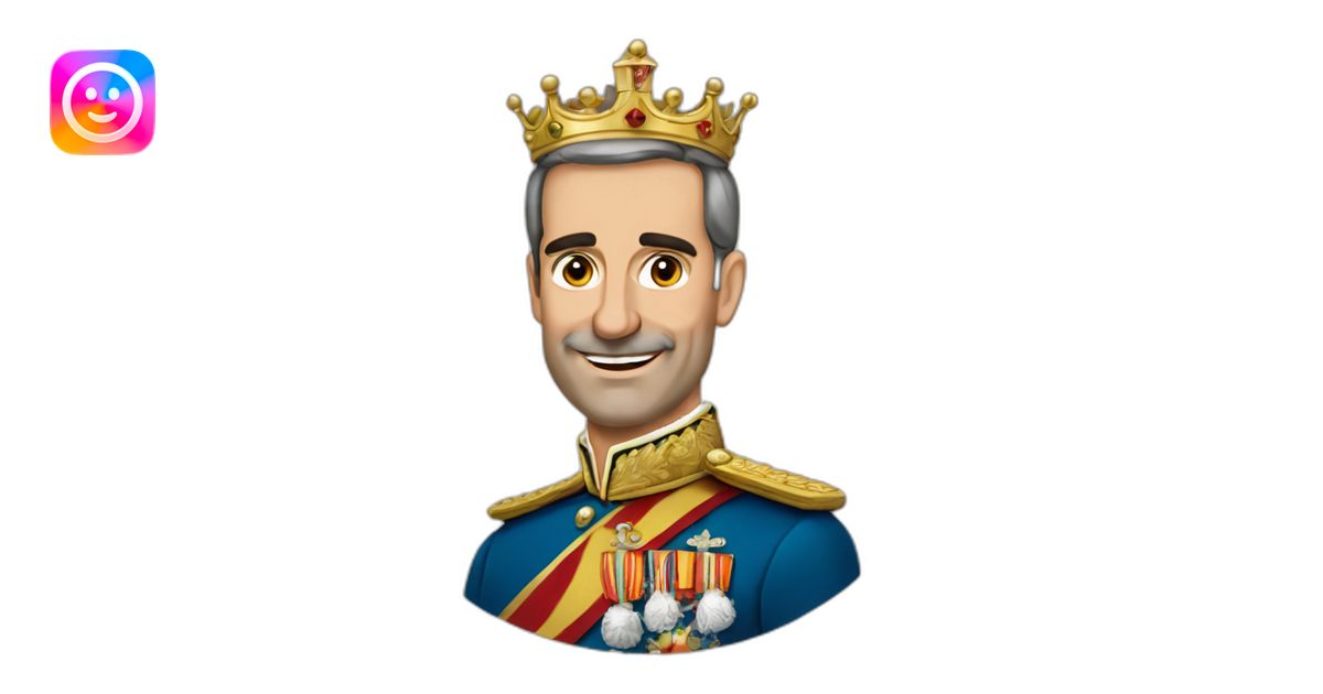 Felipe VI spain king emoji | AI Emoji Generator