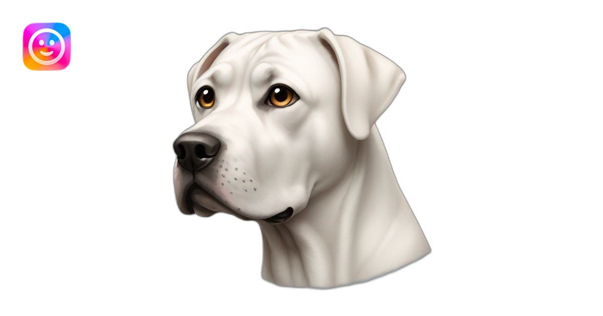 Dogo from the side looking askance emoji | AI Emoji Generator