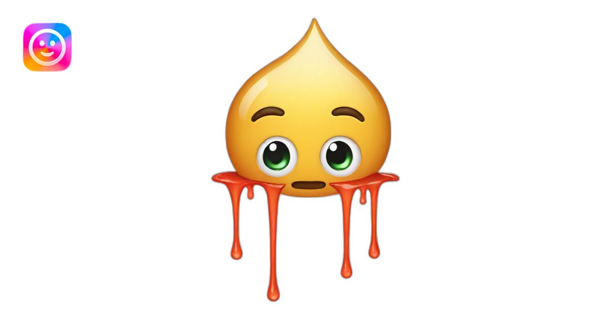 Drip emoji | AI Emoji Generator