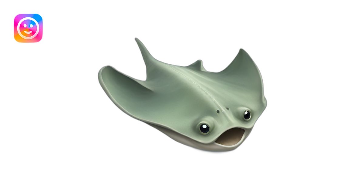 stingray emoji | AI Emoji Generator