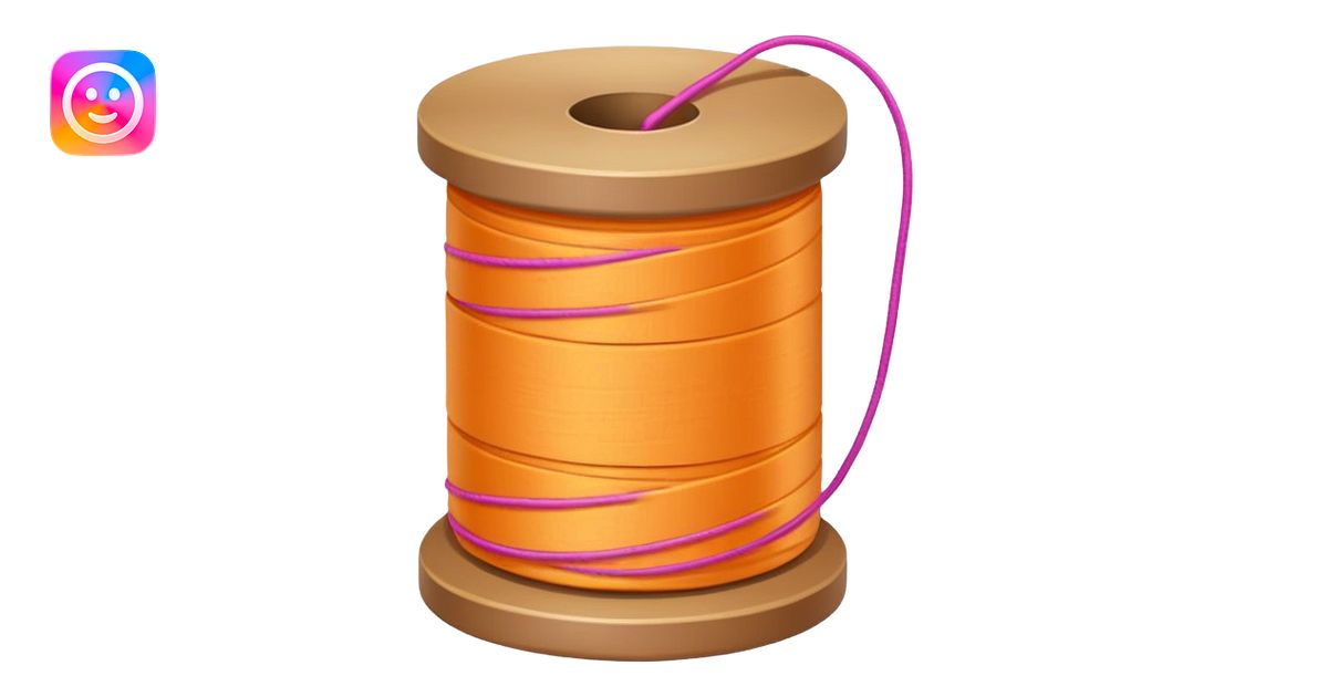 the word "spool" as something cute funny cool emoji | AI Emoji Generator