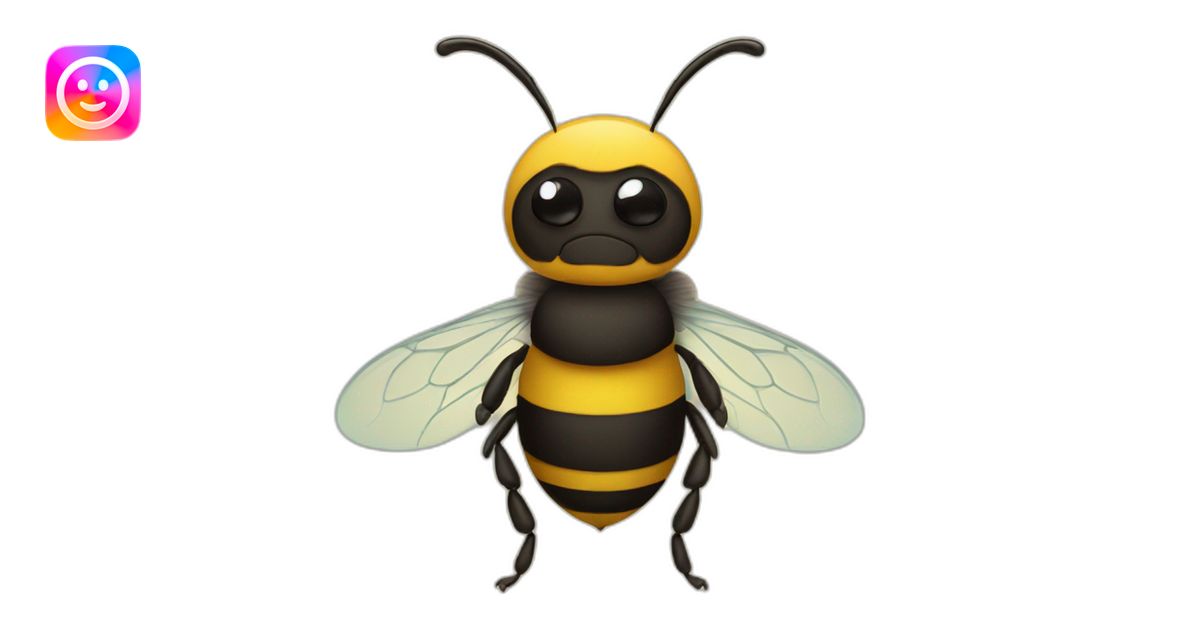sad bee emoji | AI Emoji Generator