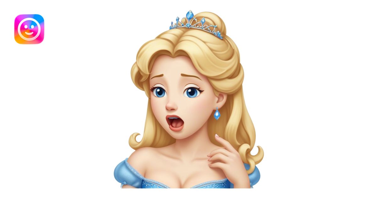 Cinematic Realistic Yawning Cinderella Portrait, showcasing lifelike ...