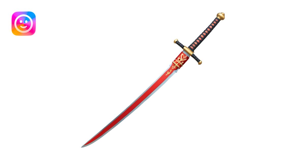 samurai sword emoji | AI Emoji Generator