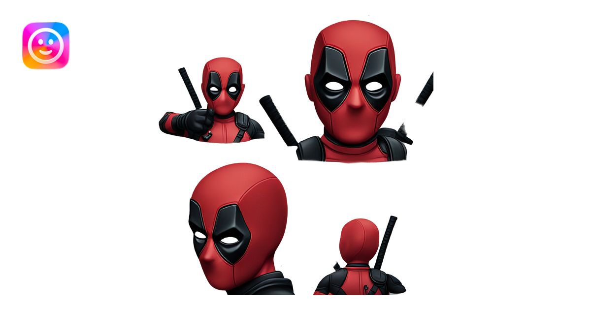 Deadpool emoji | AI Emoji Generator