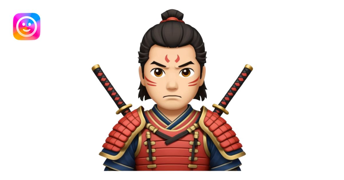 samurai emoji | AI Emoji Generator
