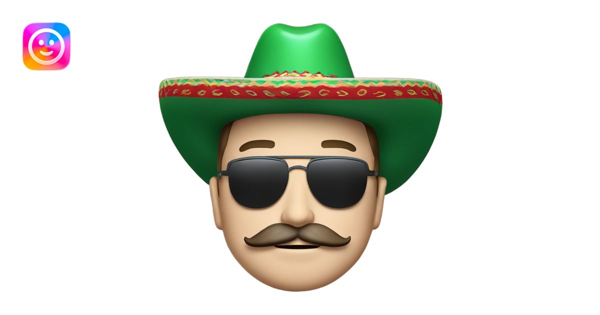 Elon musk eloncho with big mustache and black sombrero mexican hat and ...