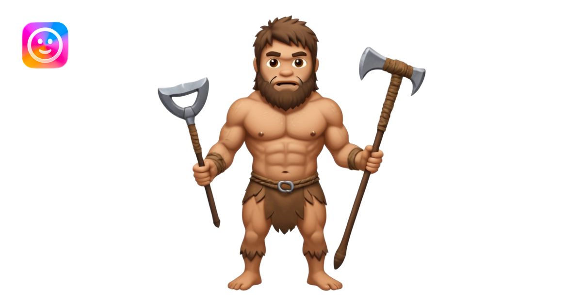 Caveman emoji | AI Emoji Generator