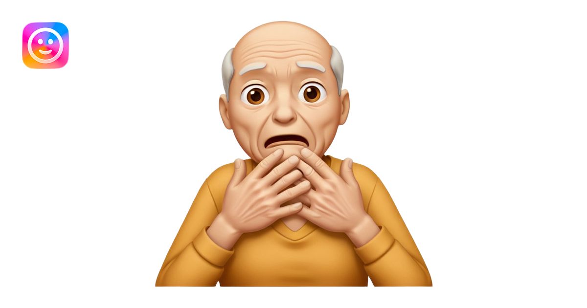 two hands stand alone making a choking gesture emoji | AI Emoji Generator