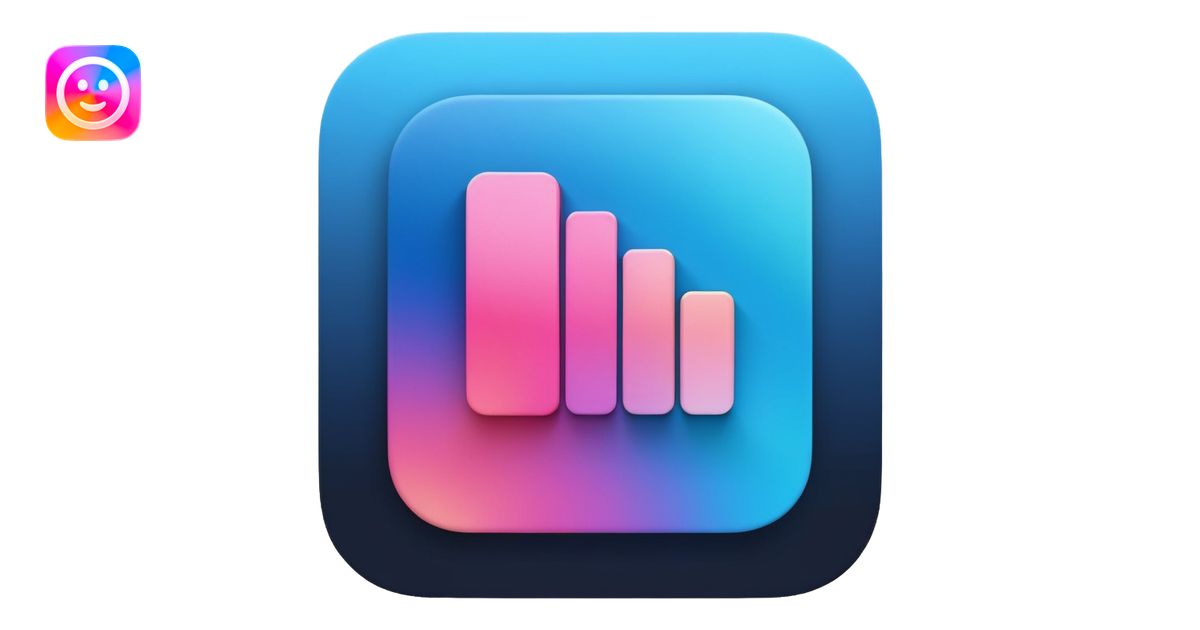 Create a modern, clean vector illustration of the Deezer app icon ...