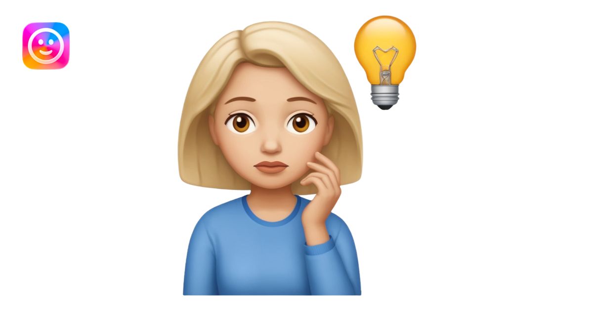 mama thinking emoji | AI Emoji Generator