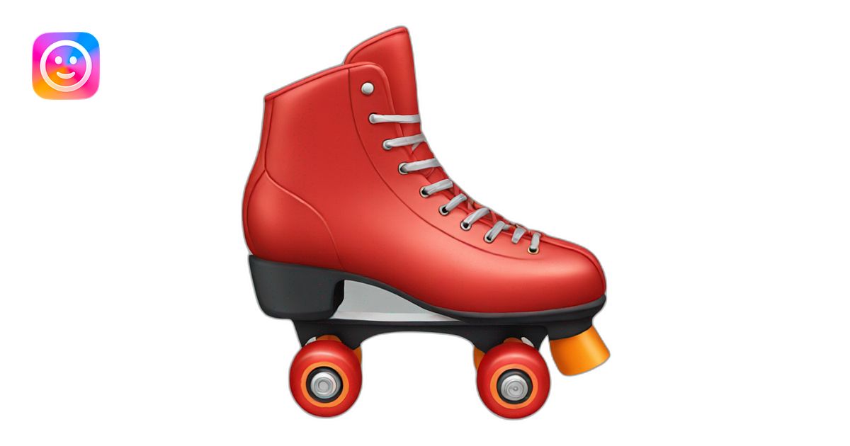 red roller skate emoji | AI Emoji Generator