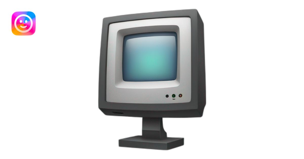 monitor emoji | AI Emoji Generator