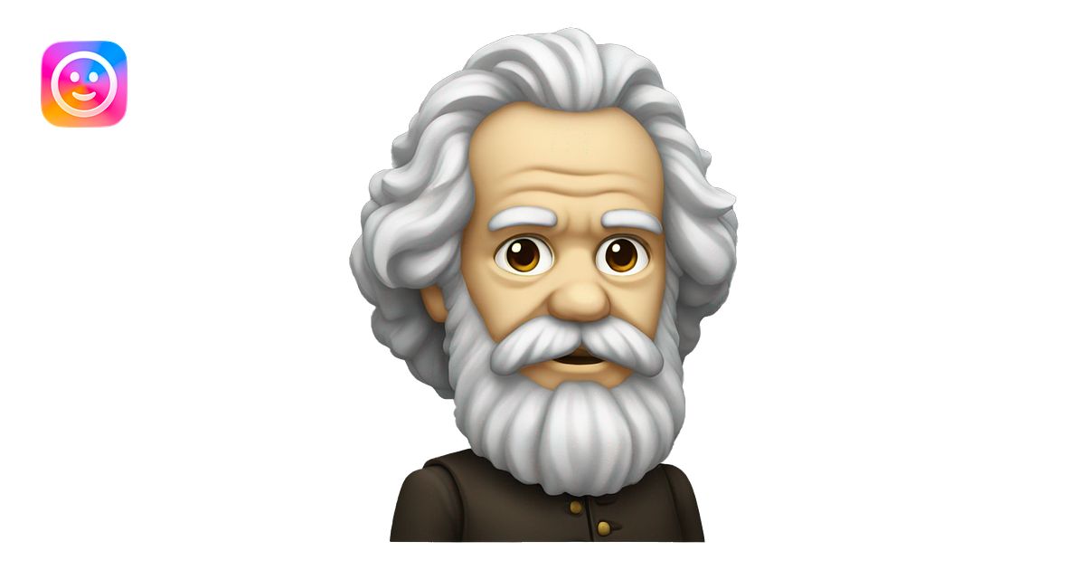 Karl Marx emoji | AI Emoji Generator