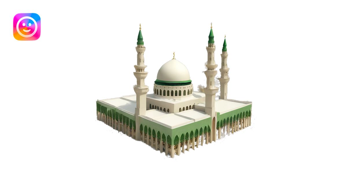 Al Masjid an Nabawi emoji | AI Emoji Generator