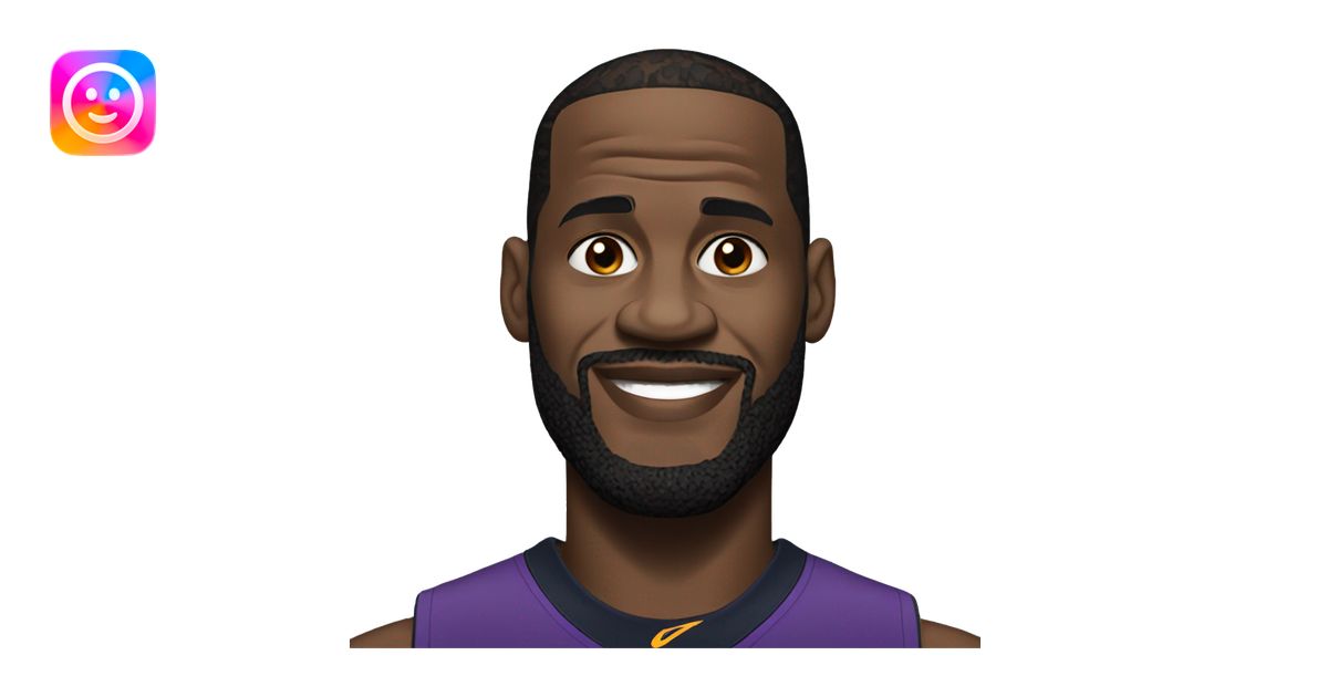 Lebron James emoji | AI Emoji Generator