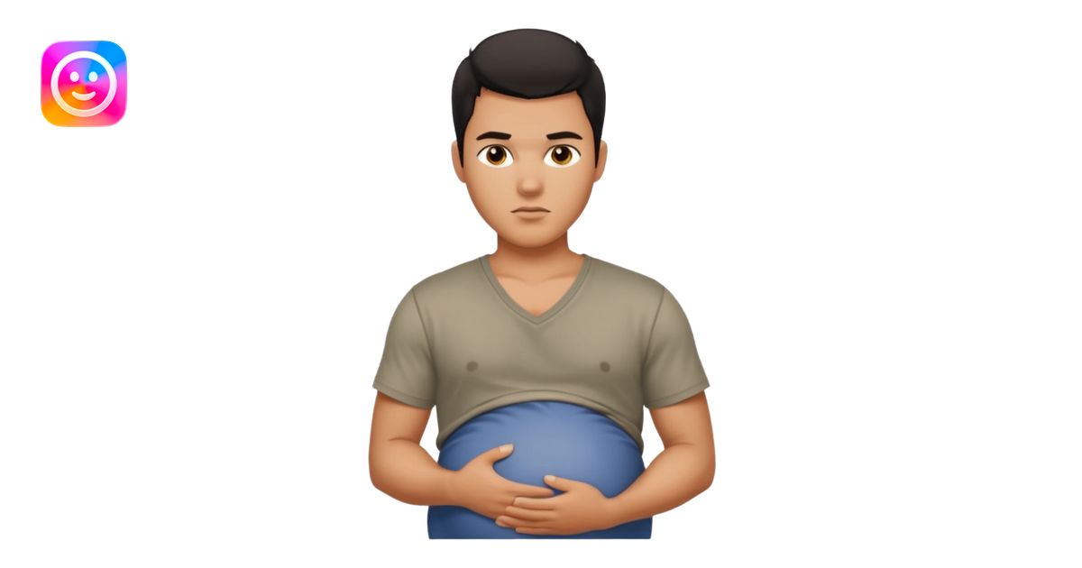 jacob black from twilight pregnant emoji | AI Emoji Generator