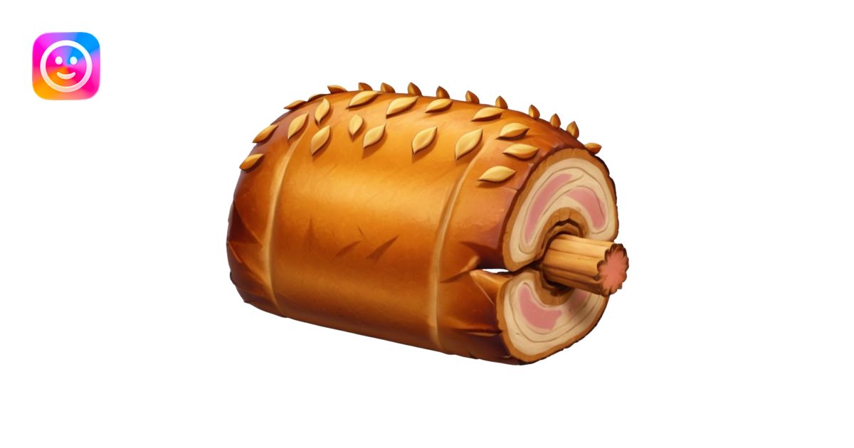 a roasted joint of pork emoji | AI Emoji Generator
