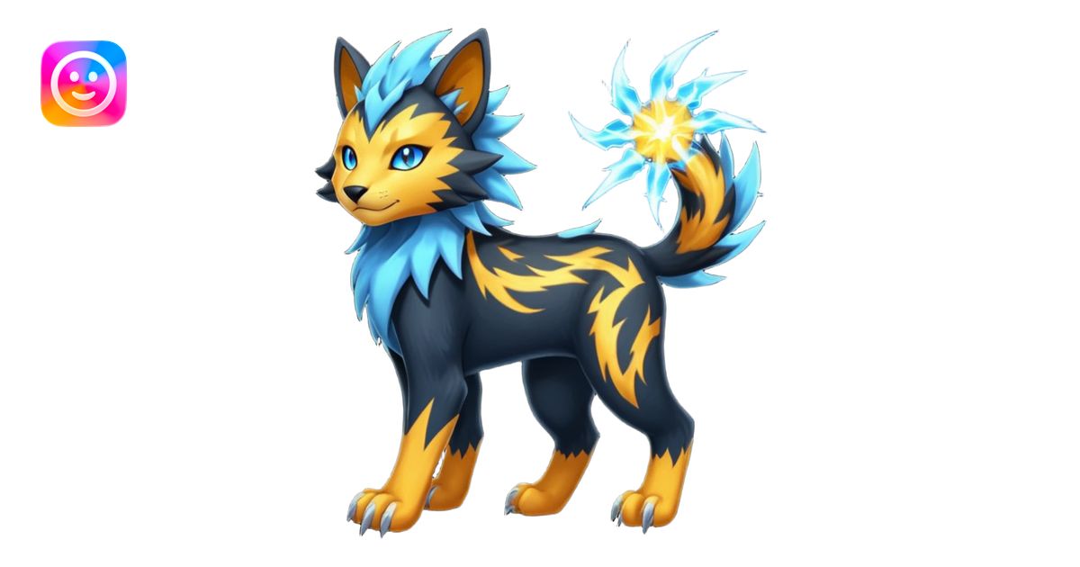 Electrike-Manectric-Luxray-Bobcat-Fakémon-fusion-animal-creature, full ...
