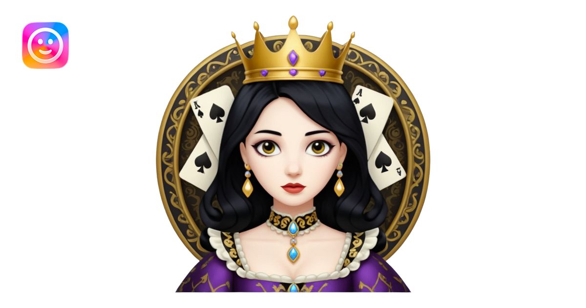 queen of spade emoji | AI Emoji Generator