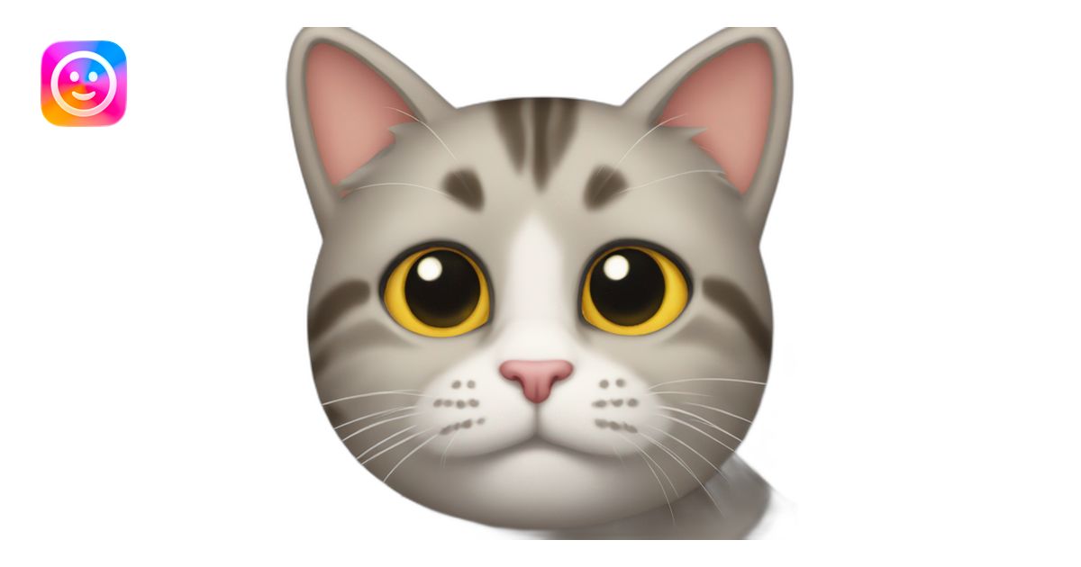 the cat points his paw at me emoji | AI Emoji Generator