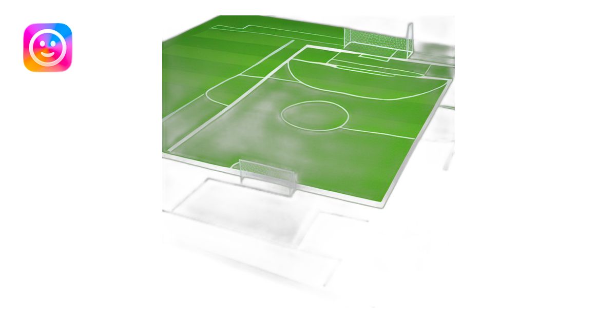 footy pitch emoji | AI Emoji Generator