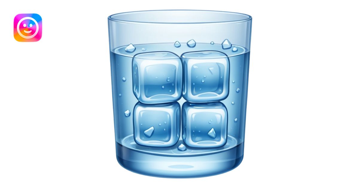 ice cubes emoji | AI Emoji Generator